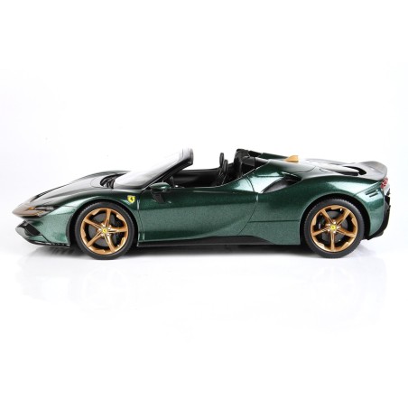 P18198G Ferrari SF90 spider pack fiorano green bbr models with display