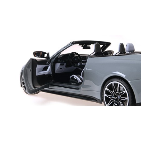110021032 BMW M4 Cabrio 2020 grey metallic minichamps