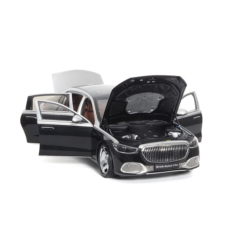 ALM820120 Mercedes Maybach S Class S600 2021 black silver almost real