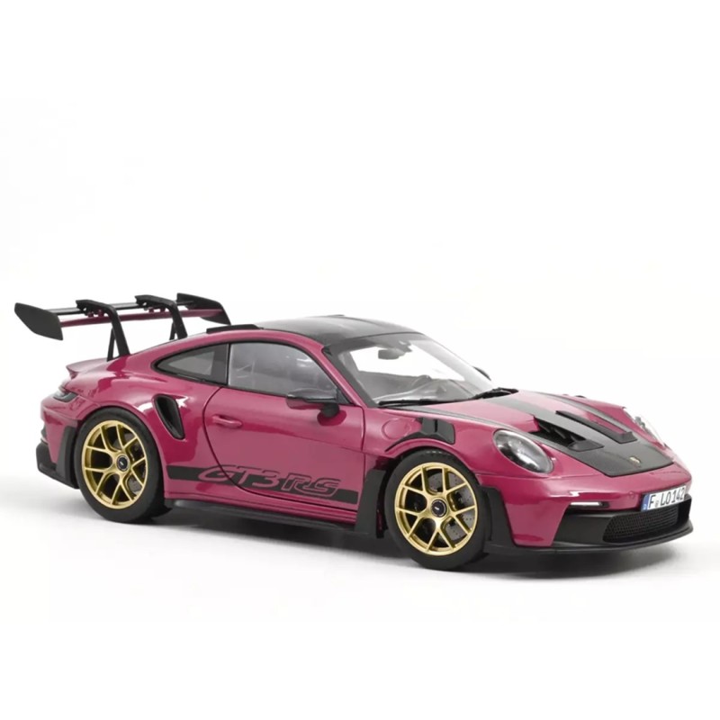 187370 porsche gt3 rs weissach pack ruby star norev