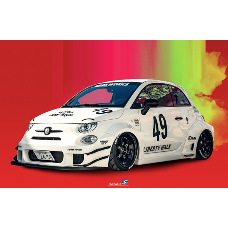 S1815401 Fiat 500 Abarth Liberty Walk Body Kit 2025